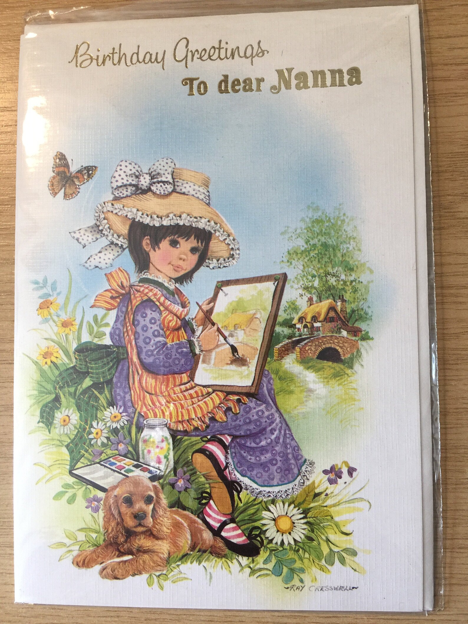 RARE True Vintage/retro Circa 1970s 'birthday Greetings to | Etsy