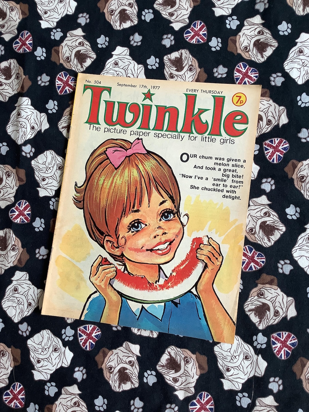 Rare Vintage September 17 1977 Twinkle Comic - Girl's Comics - 1977 ...