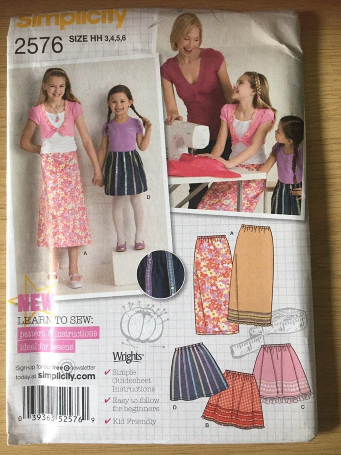 Uncut 2009 Simplicity Sewing Pattern No 2576 for - Etsy UK