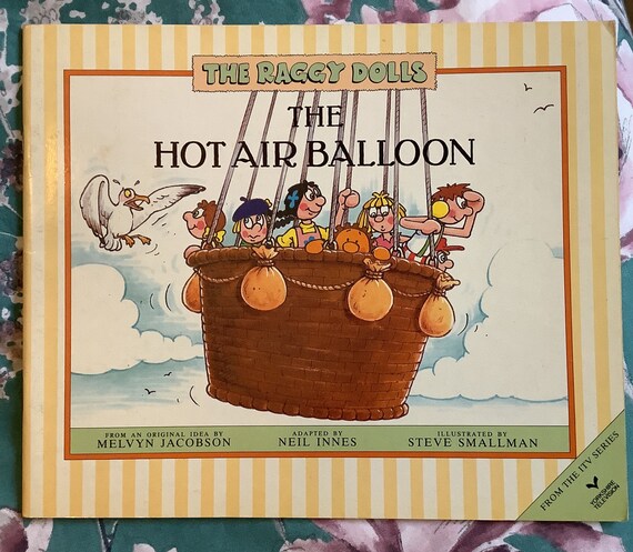 Vintage 1990 the Raggy Dolls the Hot Air Balloon Paperback - Etsy