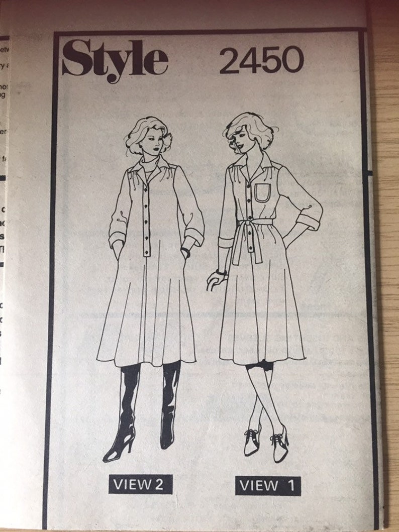 RARE Vintage Uncut 1978 Style Pattern No 2450 for a | Etsy