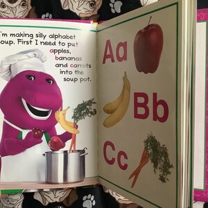 1999 Vintage Children's Book 'barney Abc' Ladybird Book in Hardback ...
