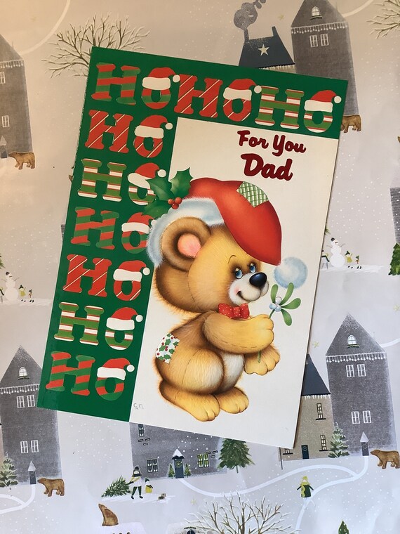 Vintage Circa 1970s 'for You Dad' Card by Donny Mac - Etsy