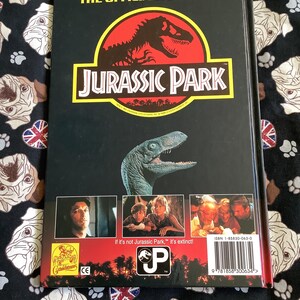 1993 Vintage Children's Book the Official Annual 'jurassic Park' in ...