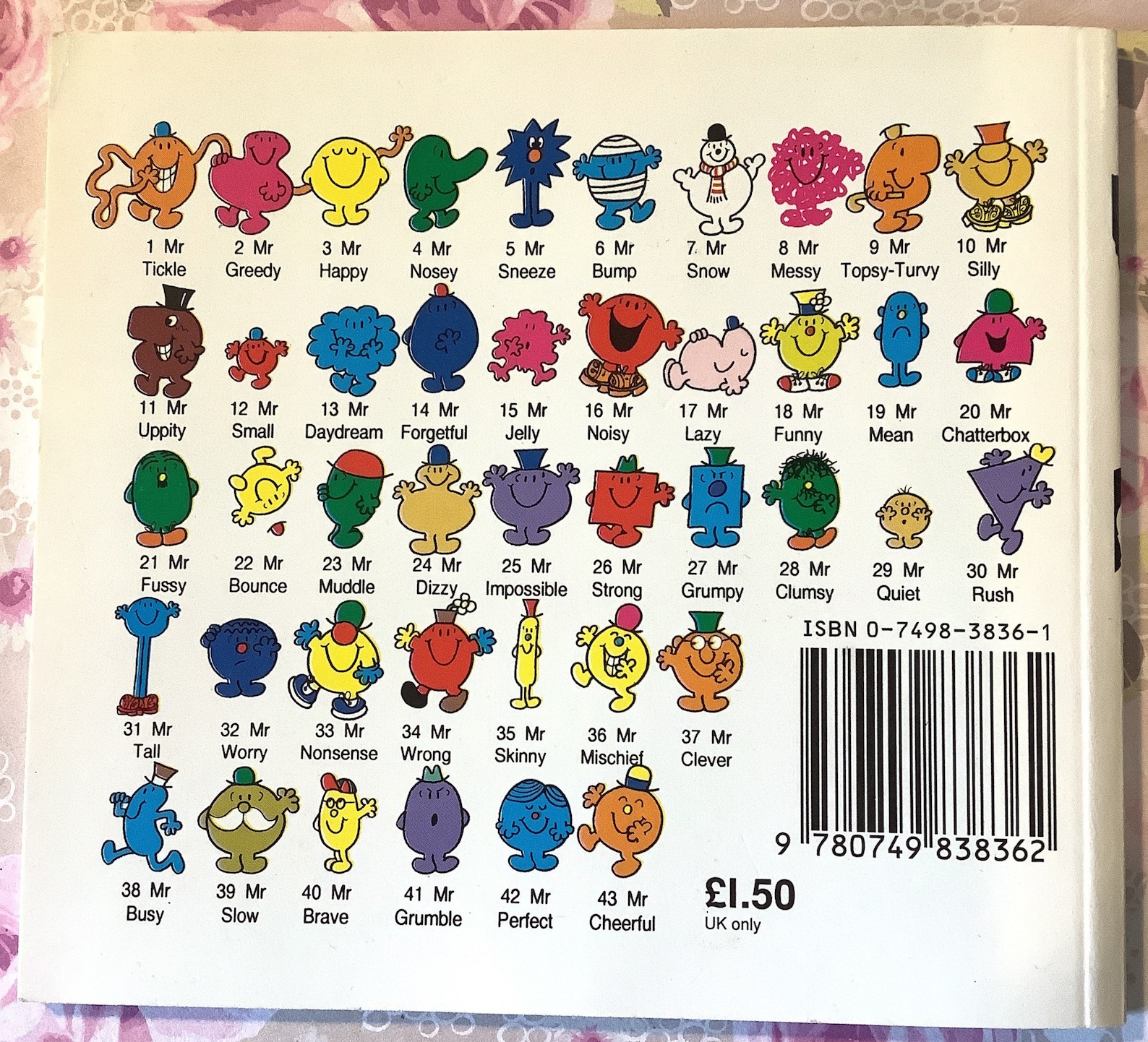 Vintage 1998 the Mr Men 'mr. Grumpy' by Roger - Etsy Canada