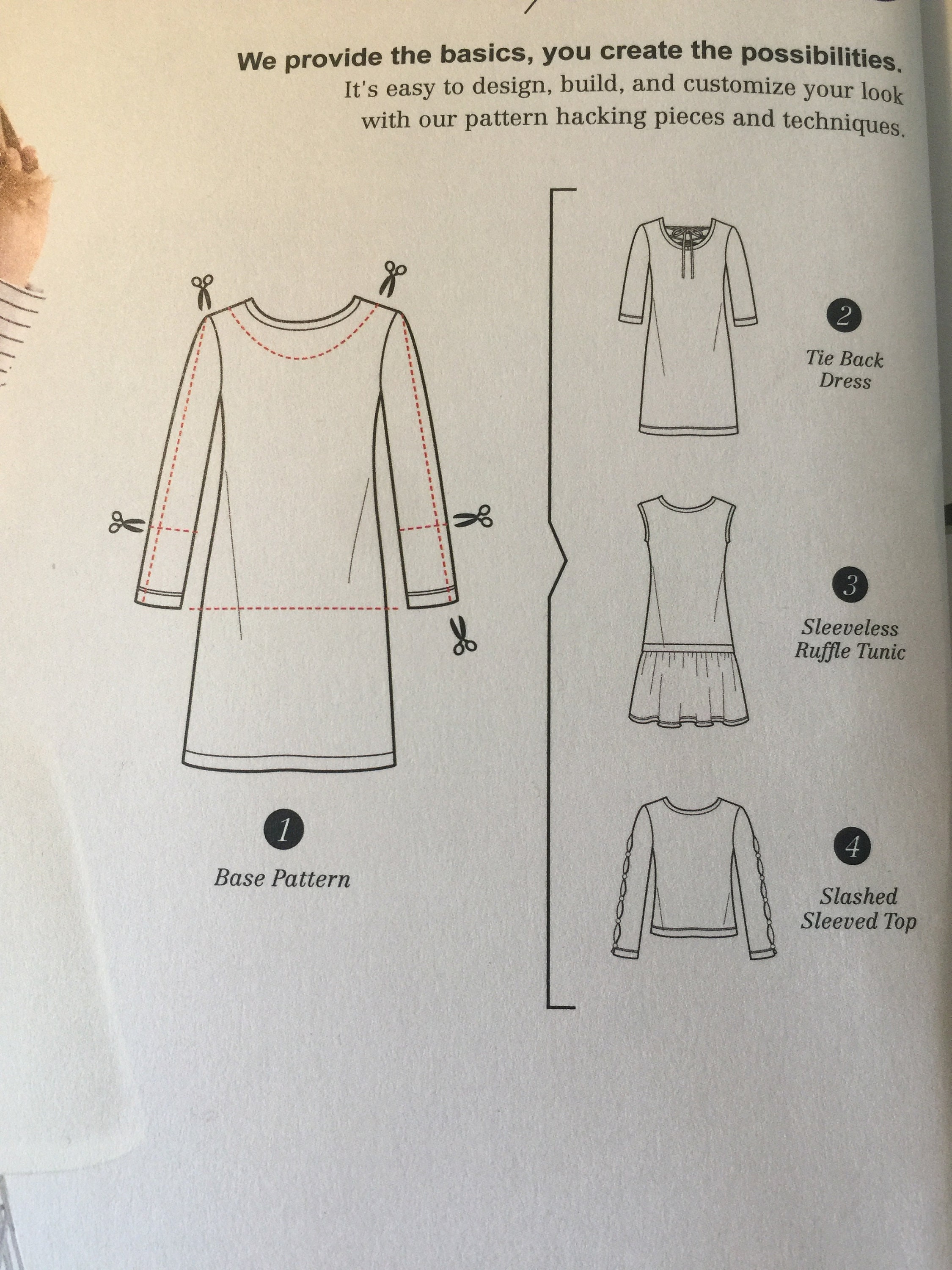 Uncut 2018 Simplicity 'pattern Hacking' Sewing Pattern - Etsy