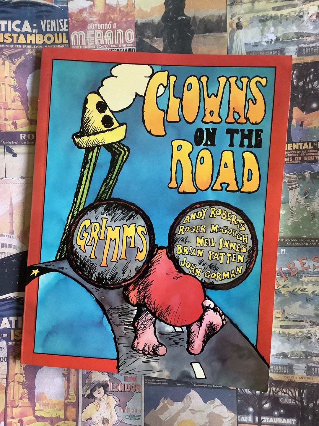 RARE Vintage 1974 First Edition 'grimms - Clowns on the Road' Paperback ...