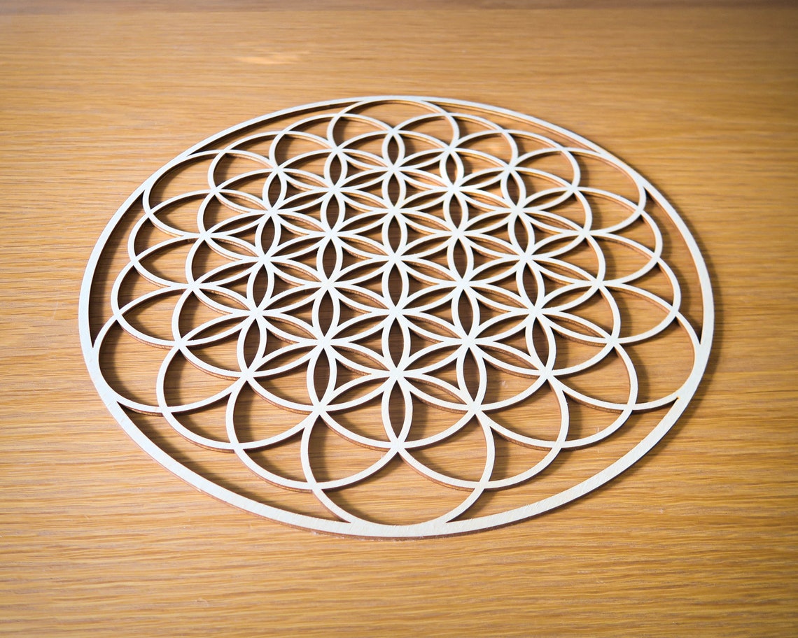 Flower of Life 15 & 20 Cm - Etsy
