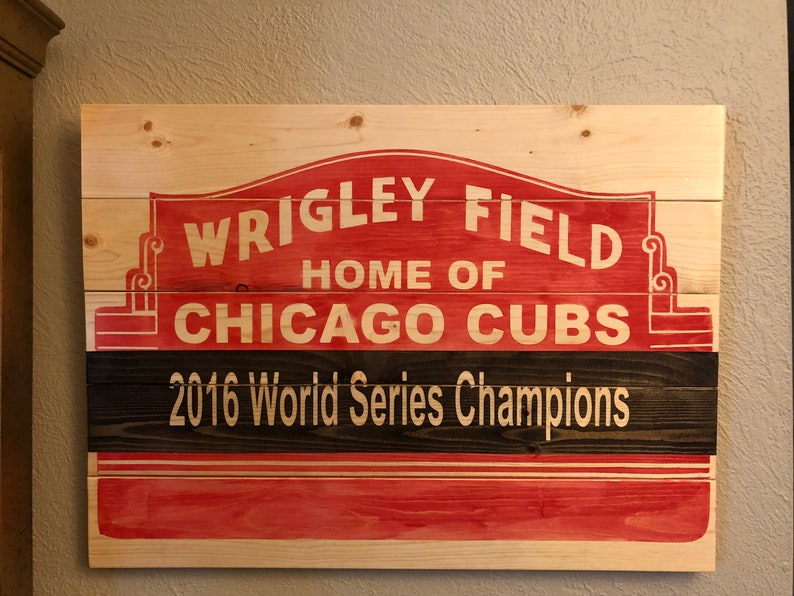 Chicago Cubs Marquee Sign - Etsy