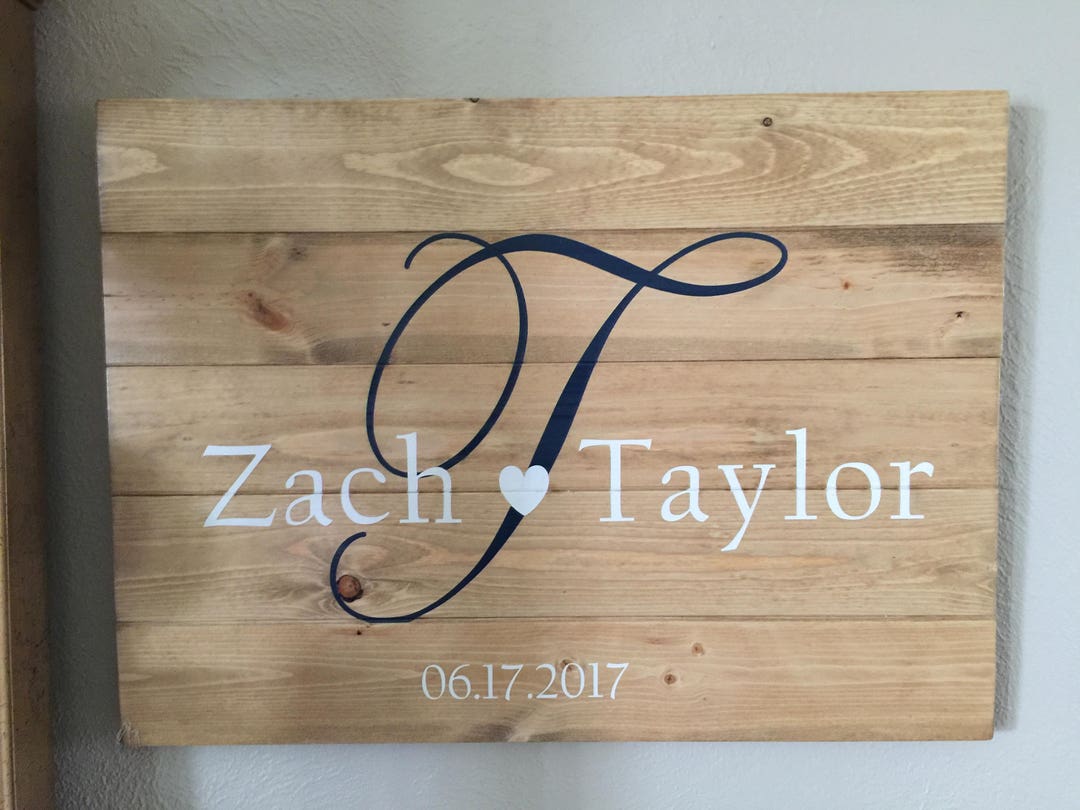 Custom Wedding Signature Boards - Etsy