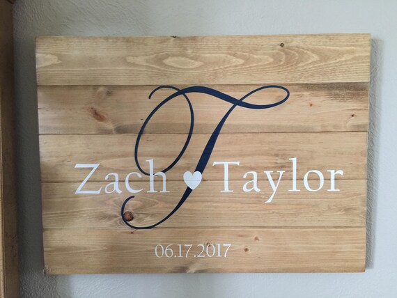 Custom Wedding Signature Boards - Etsy