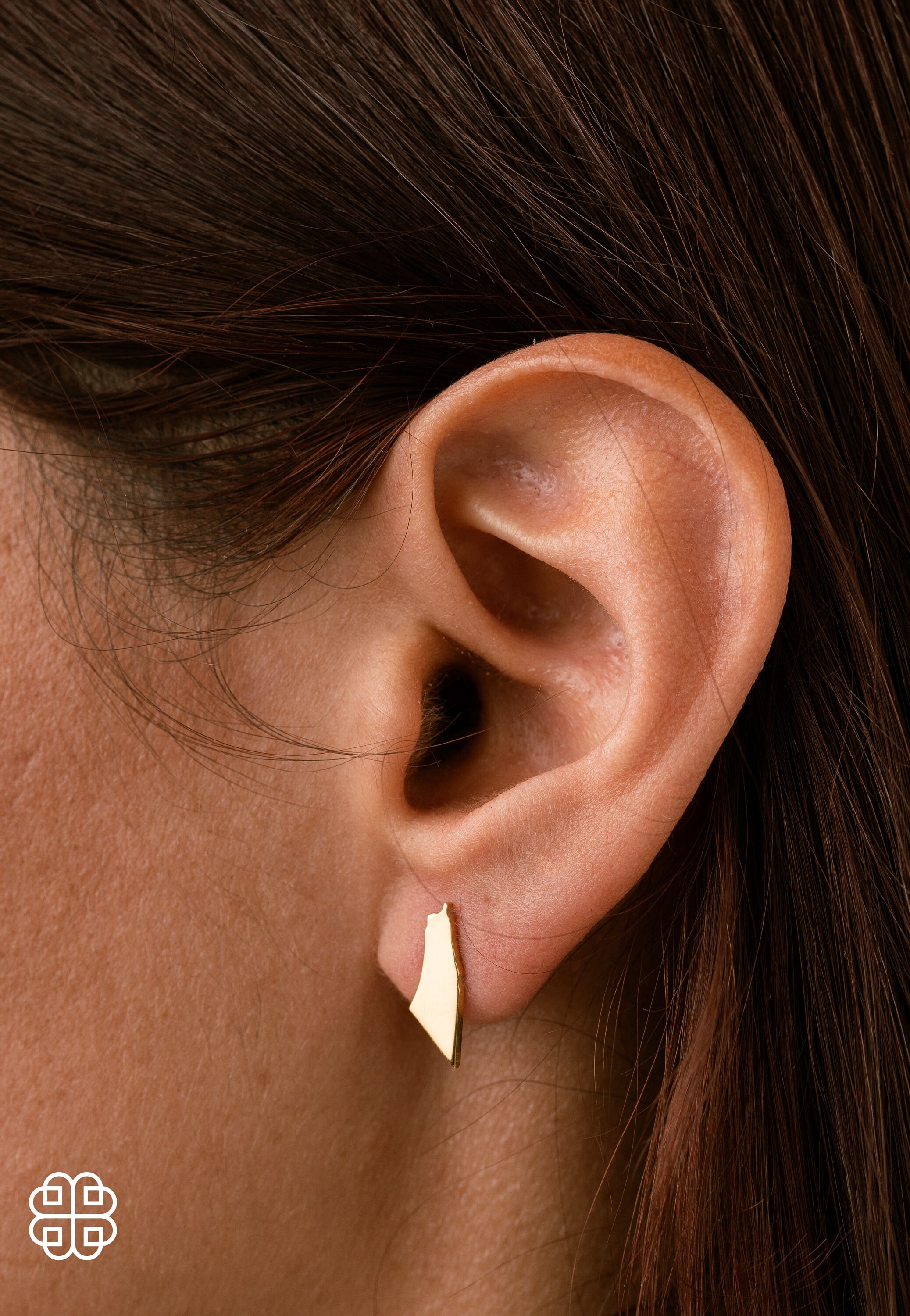 Earing Map Palestine Hand Made - Etsy