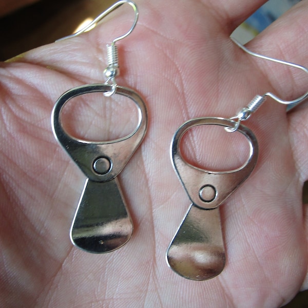 Pop Tab Earrings - Etsy