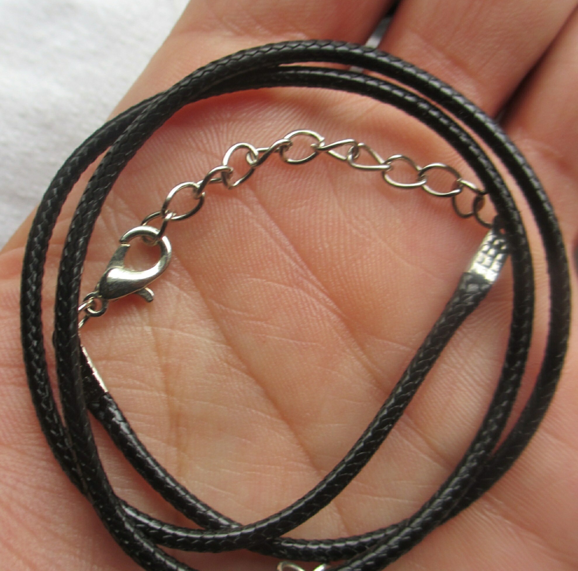 YIN YANG 19 Necklace .69 Enamel Charm - Etsy