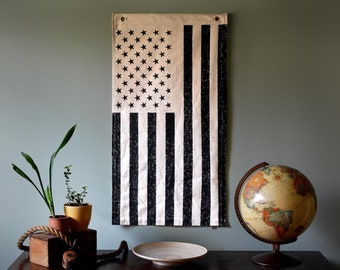 Hand Painted Flag - Etsy