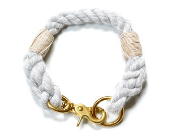 Rope Dog Collar - Etsy