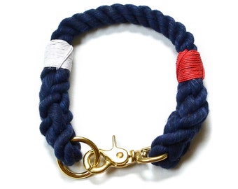 Rope Dog Collar - Etsy