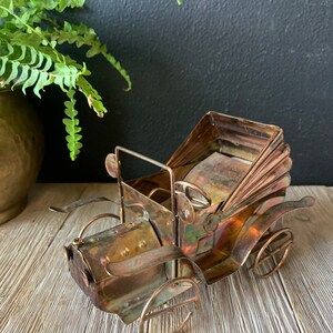 Vintage Copper Tin Model-t Music Box | Gift for Him | Masculine Office ...