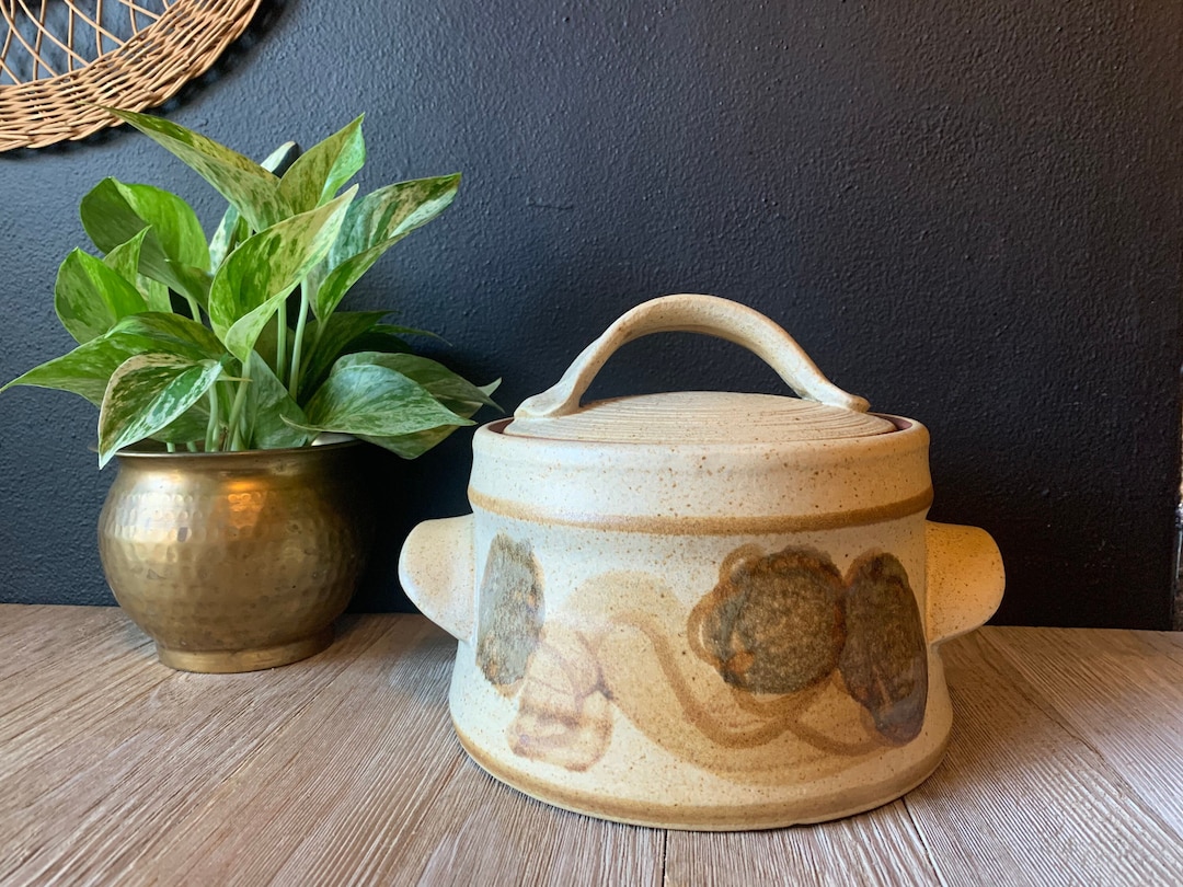 Vintage Designs West Stoneware Soup Pot #352 | 60s Kitchenware ...