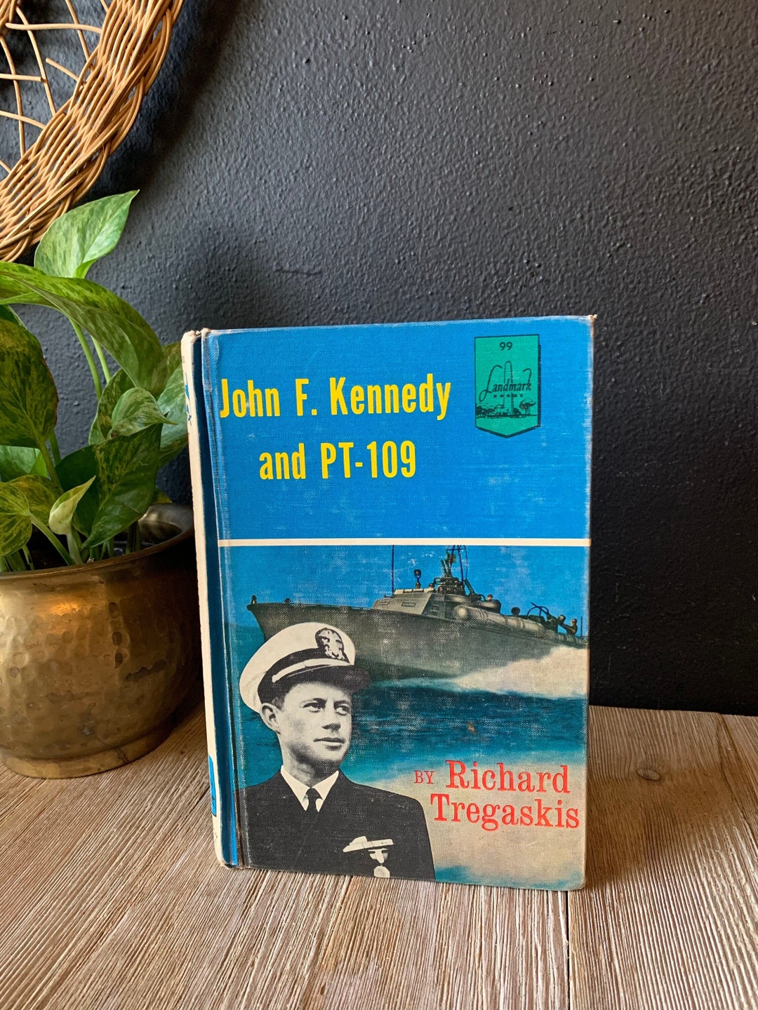 Vintage 1963 John F. Kennedy and PT-109 Book, Richard Tregaskis ...