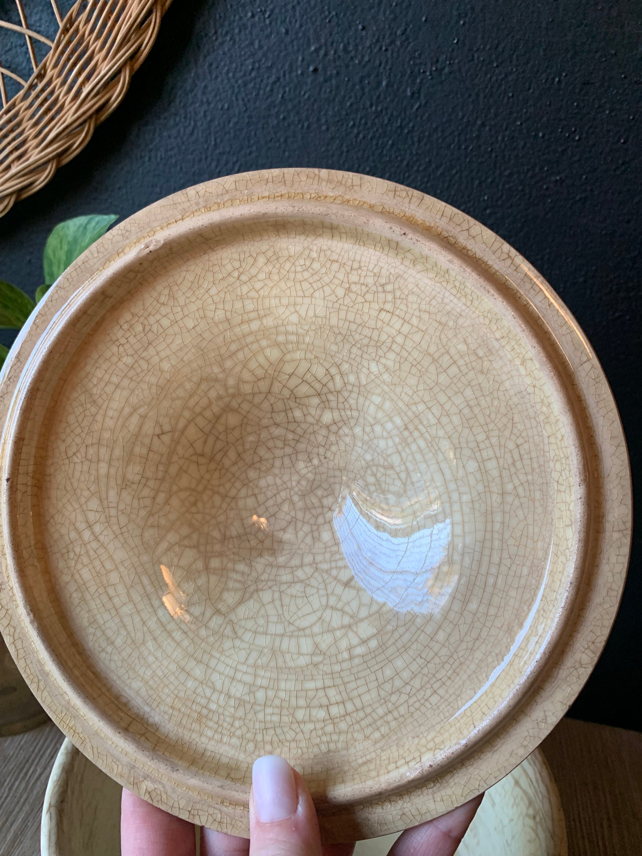 Vintage Ceramic Pantry Bak-in Ware by Crooksville Casserole Dish #240 ...