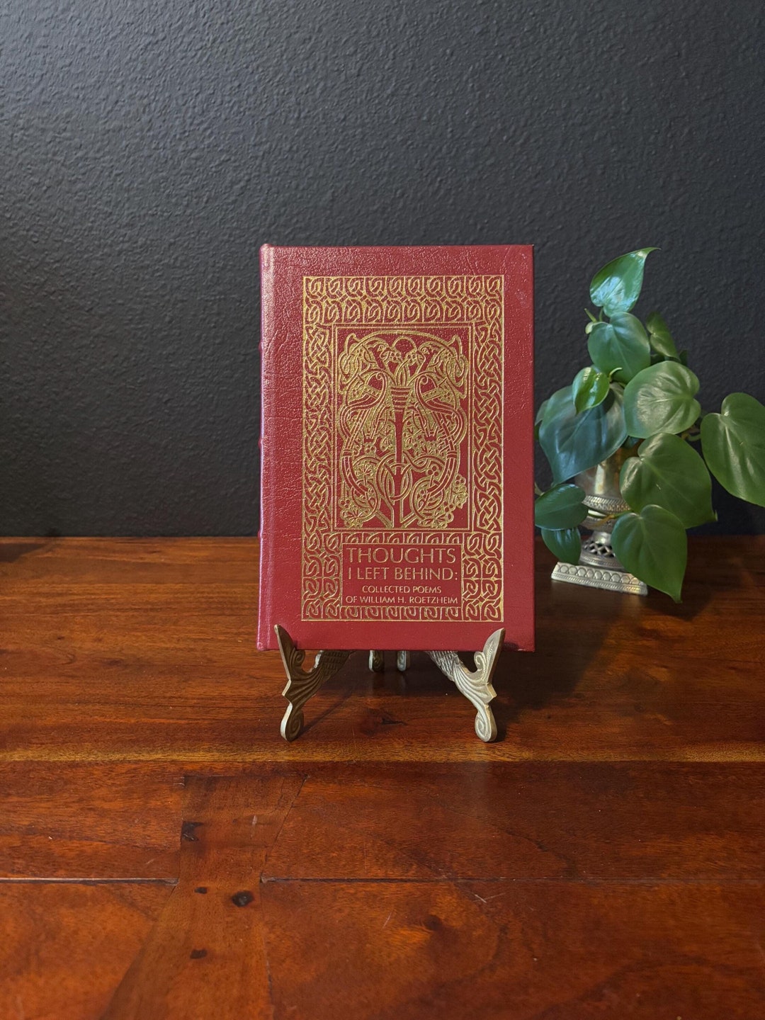 Vintage Signed Thoughts I Left Behind, William H. Roetzheim Poems ...