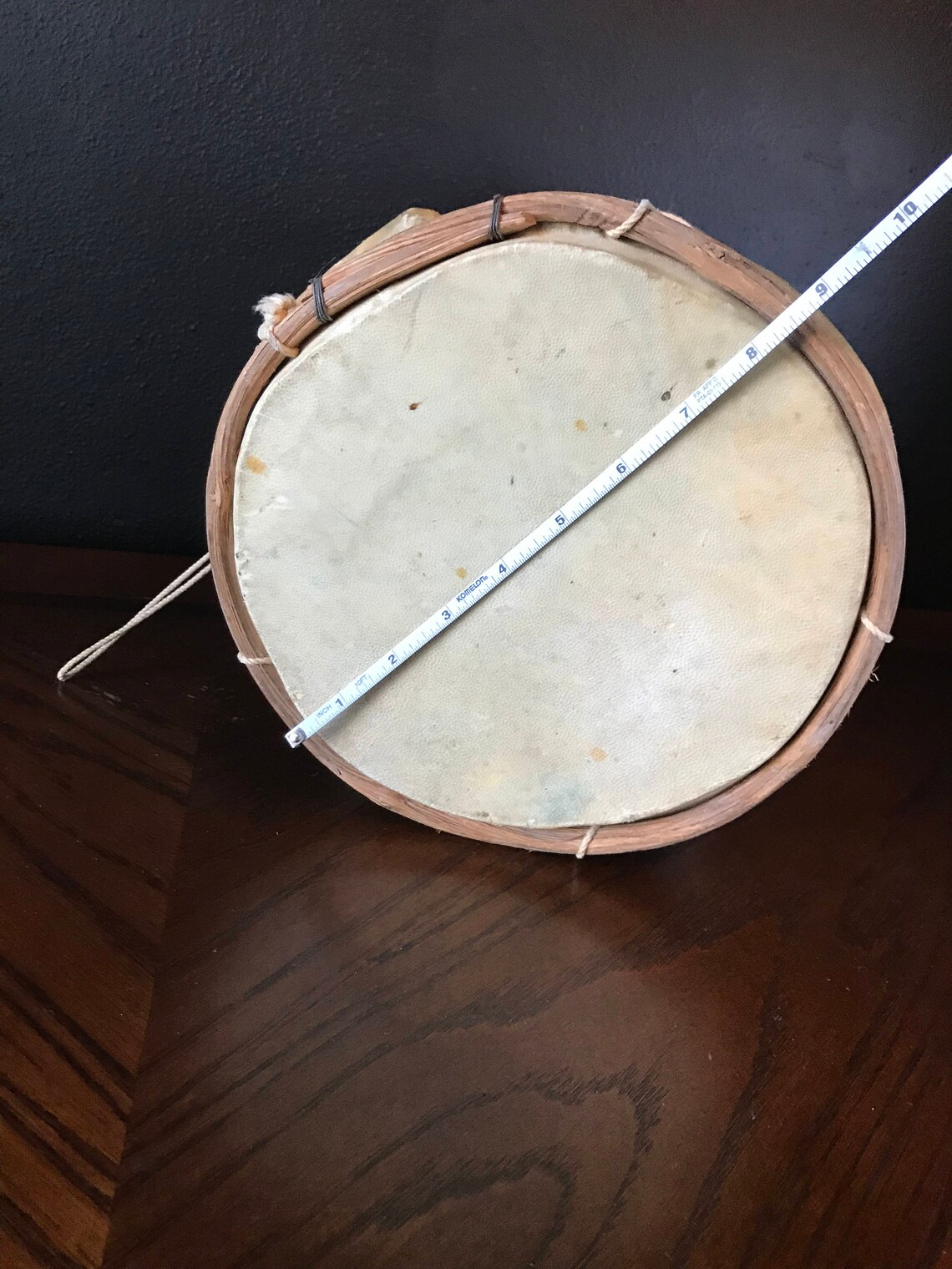 Vintage Tribal Hand Made Drum Hand Painted Drum Boho Decor | Etsy