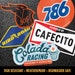 5-pack of Miami Racing Stickers, Motorsports 305, Automotive Cuban ...