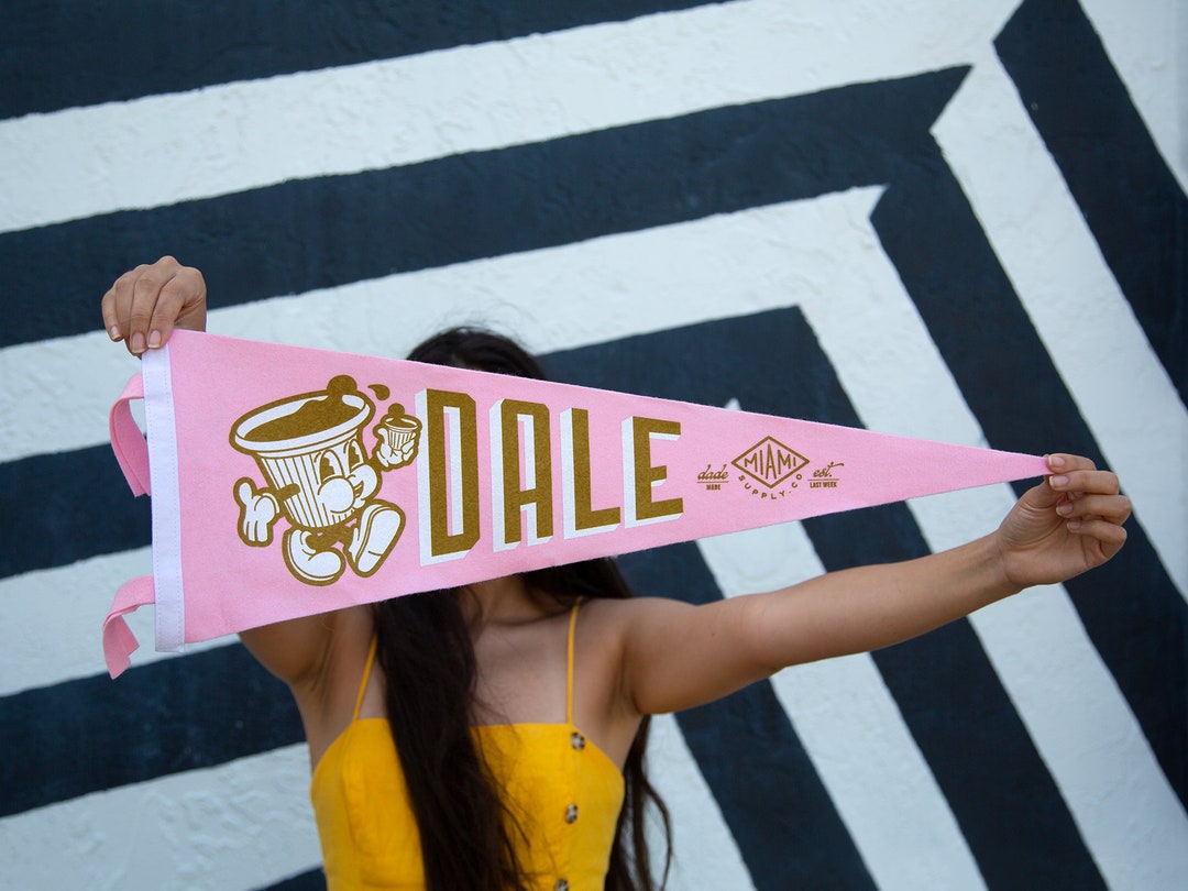 Tito the Cafecito "dale" Cuban Coffee Miami Pennant - Etsy