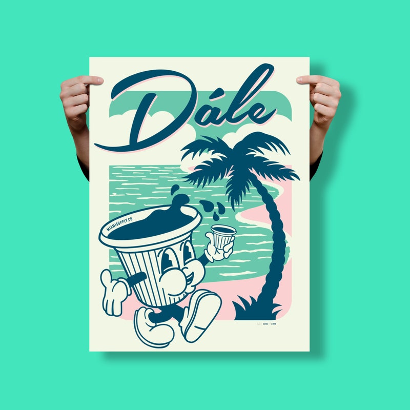 Miami Cuban Poster - Etsy