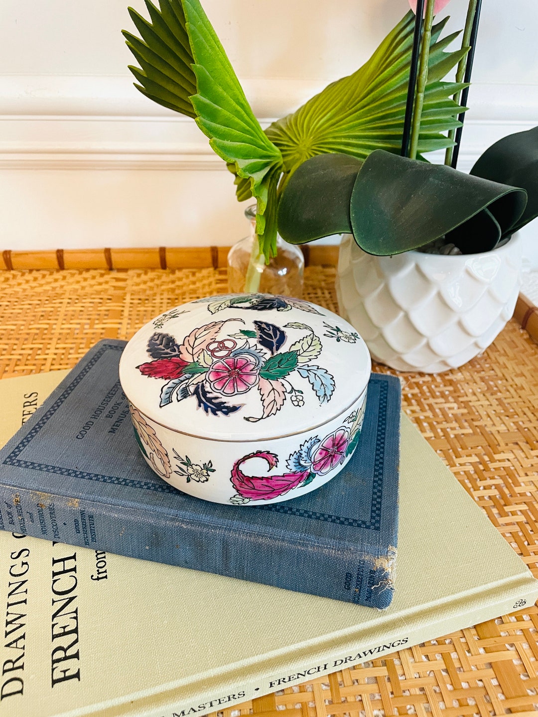 Tobacco Leaf Jewelry Box - Etsy