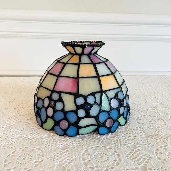 Stained Glass Small Lamp Shade - Etsy