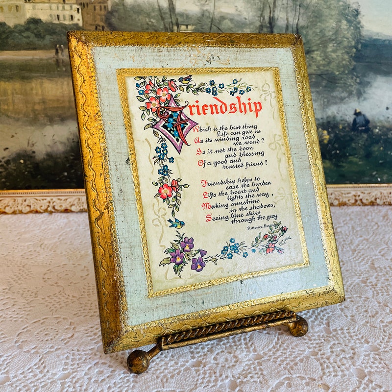 Friendship Plaque - Etsy