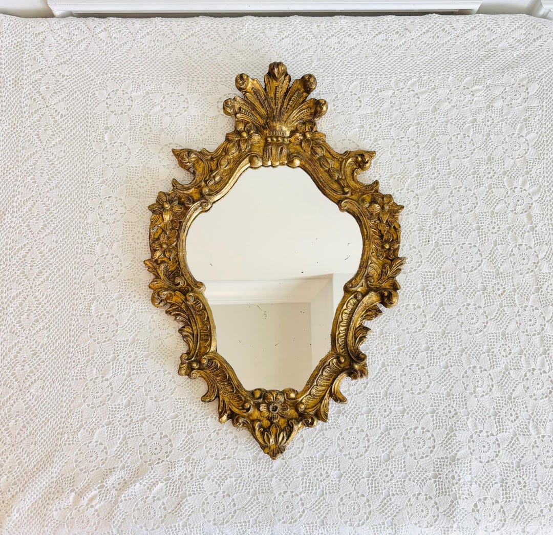 Louis XV Rococo Style Gold Mirror Made in Italy - Etsy