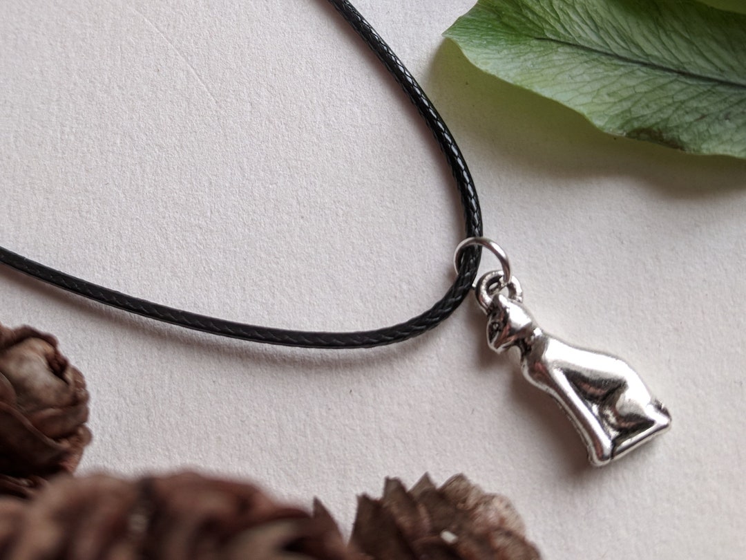 Egyptian Cat Pendant, Bast Goddess Necklace, Egyptian Goddess, Bastet ...