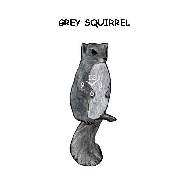 Squirrel Clock - Etsy