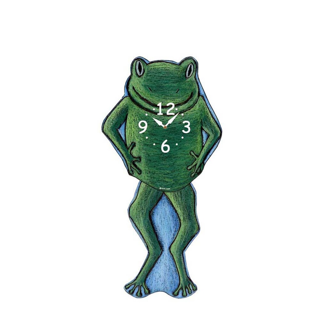 Frog Clock With Wagging Legs - Etsy