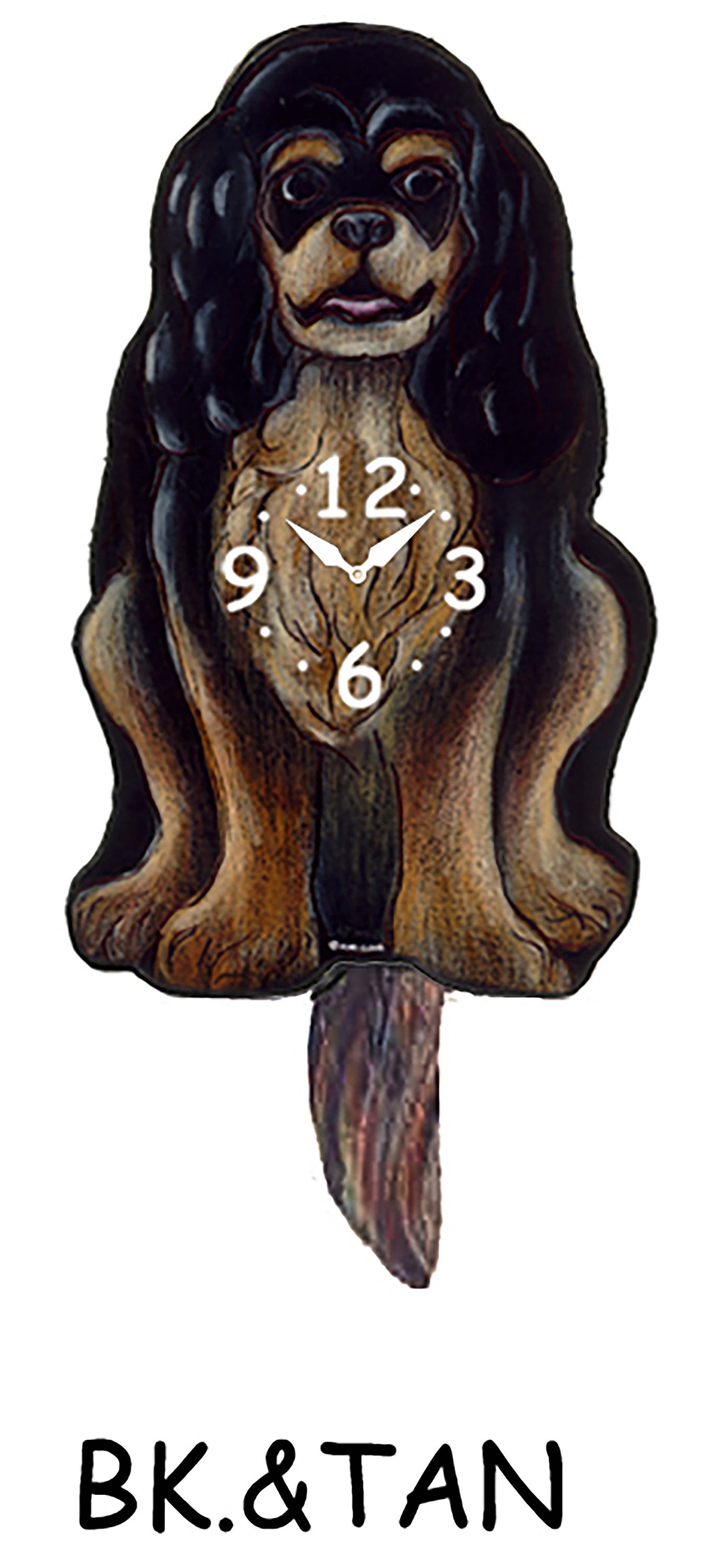 Blenheim King Charles Clock - Etsy