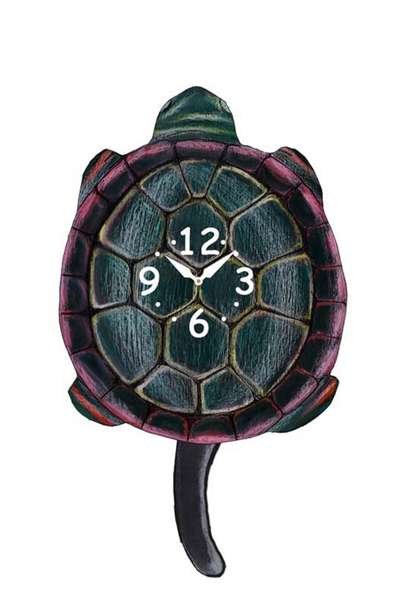 Turtle Clock - Etsy