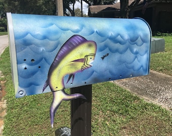 Nautical mailbox | Etsy