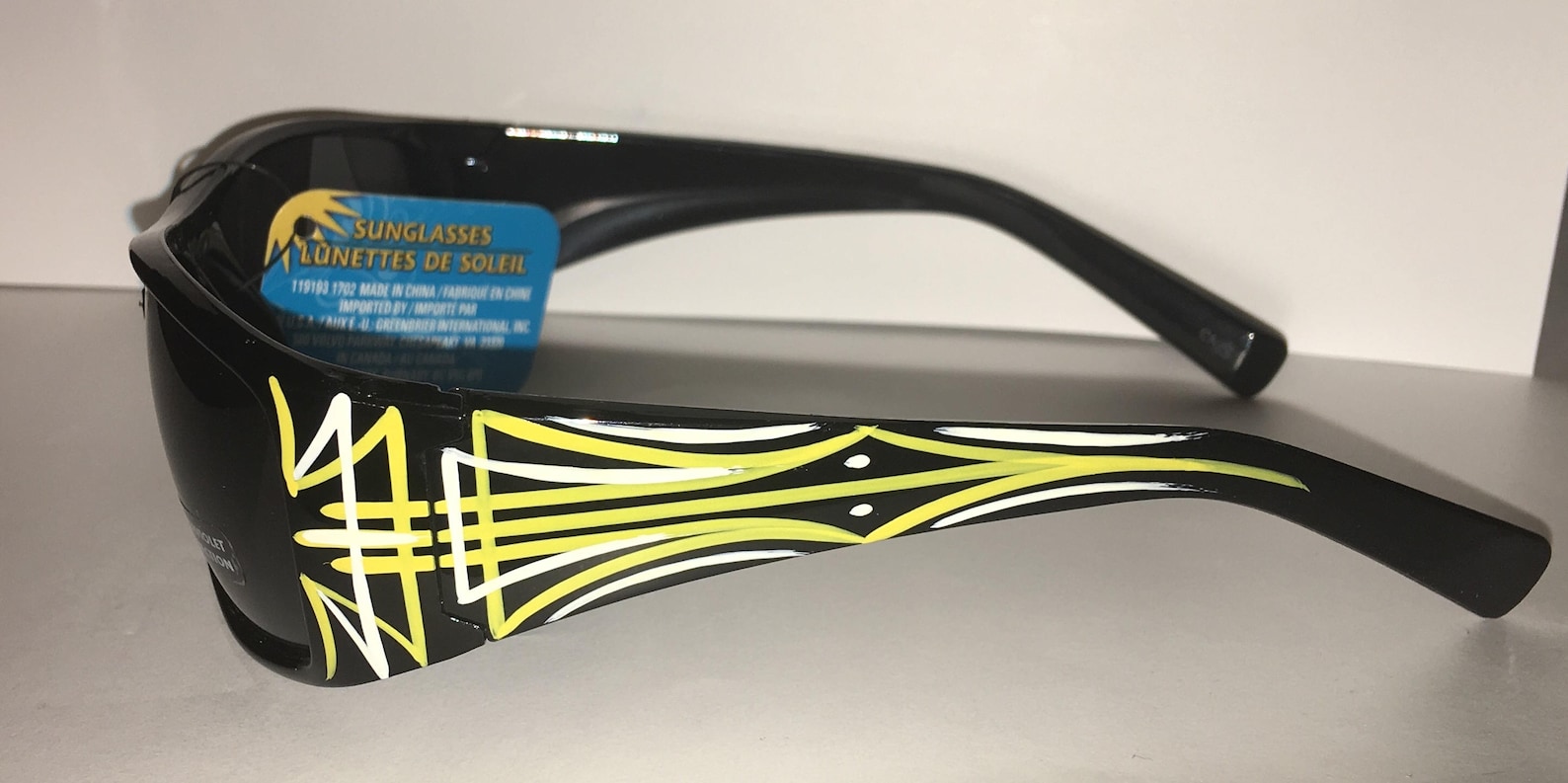 Hot Rat Rod Flying Eye Pinstripe Art Sunglasses - Etsy