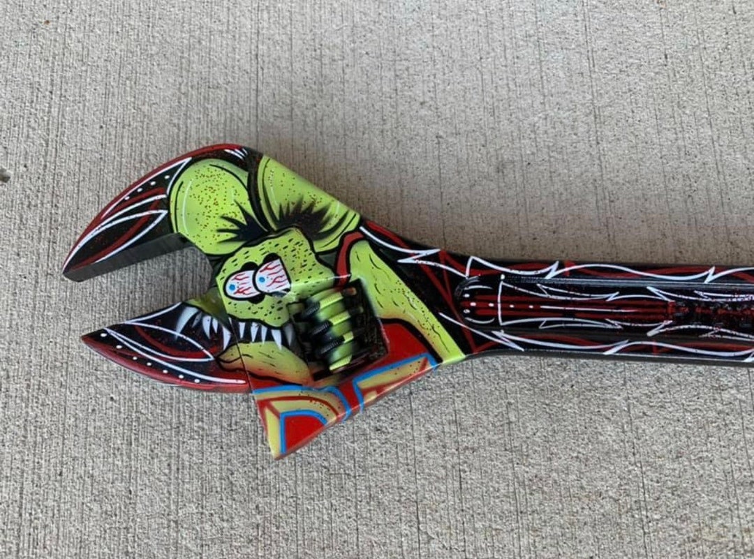 Hot Rat Rod Tattoo Rat Fink Flash Monster Large Tool - Etsy