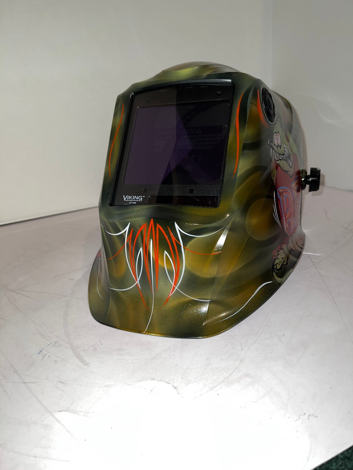 Hot Rat Rod Tattoo Flash Hand Painted Rat Fink Airbrush - Etsy