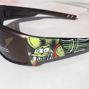 Hot Rat Rod Rat Fink Flying Eye Pinstripe Art Sunglasses - Etsy