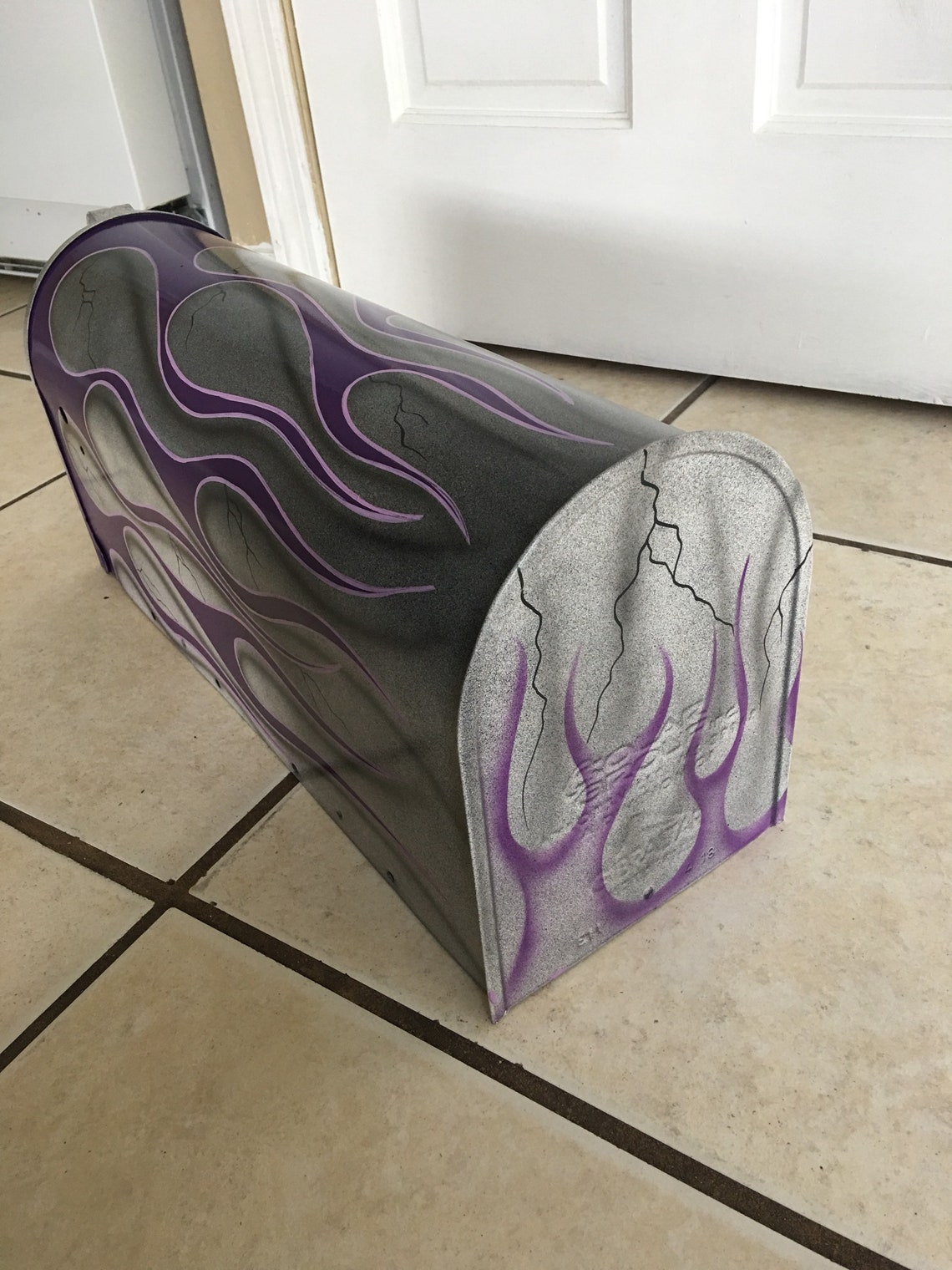 Mailbox Custom Airbrush Pinstripe Hot Rat Rod Tattoo Art - Etsy