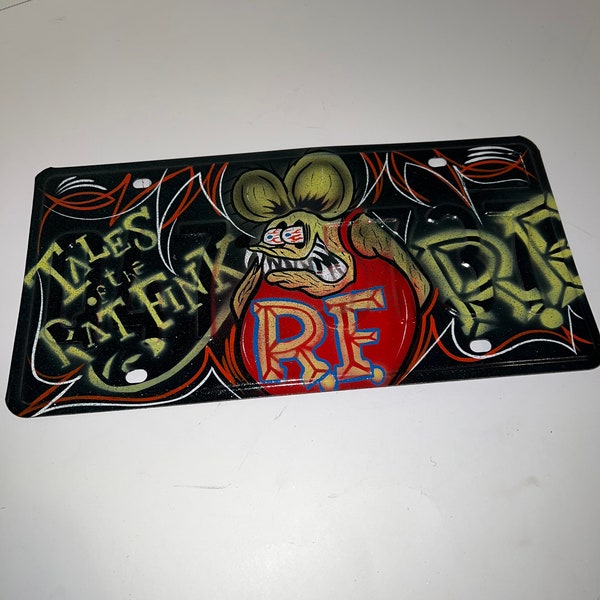 Rat Fink License Plate - Etsy