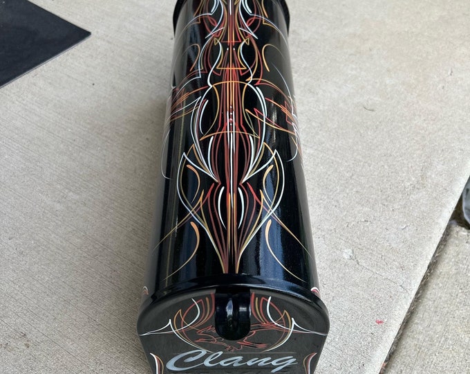Freehand Pinstripe Hot Rat Rod Tattoo Art Mailbox One of a Kind 100% ...