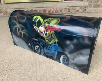 Hot Rod Mailbox - Etsy