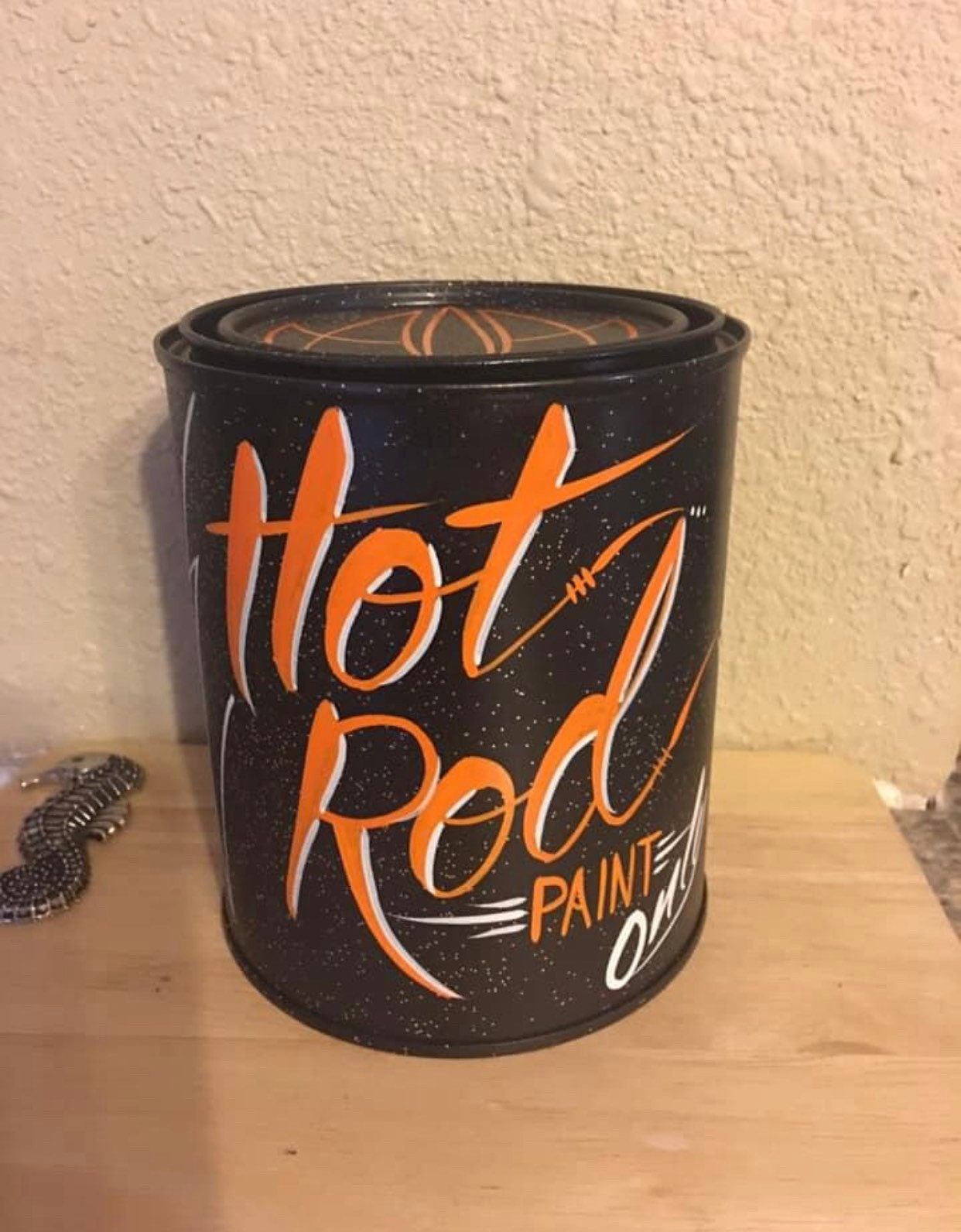 Rat Fink Pinstripe Hot Rat Rod Tattoo Custom Painted Solvent Paint Oil ...