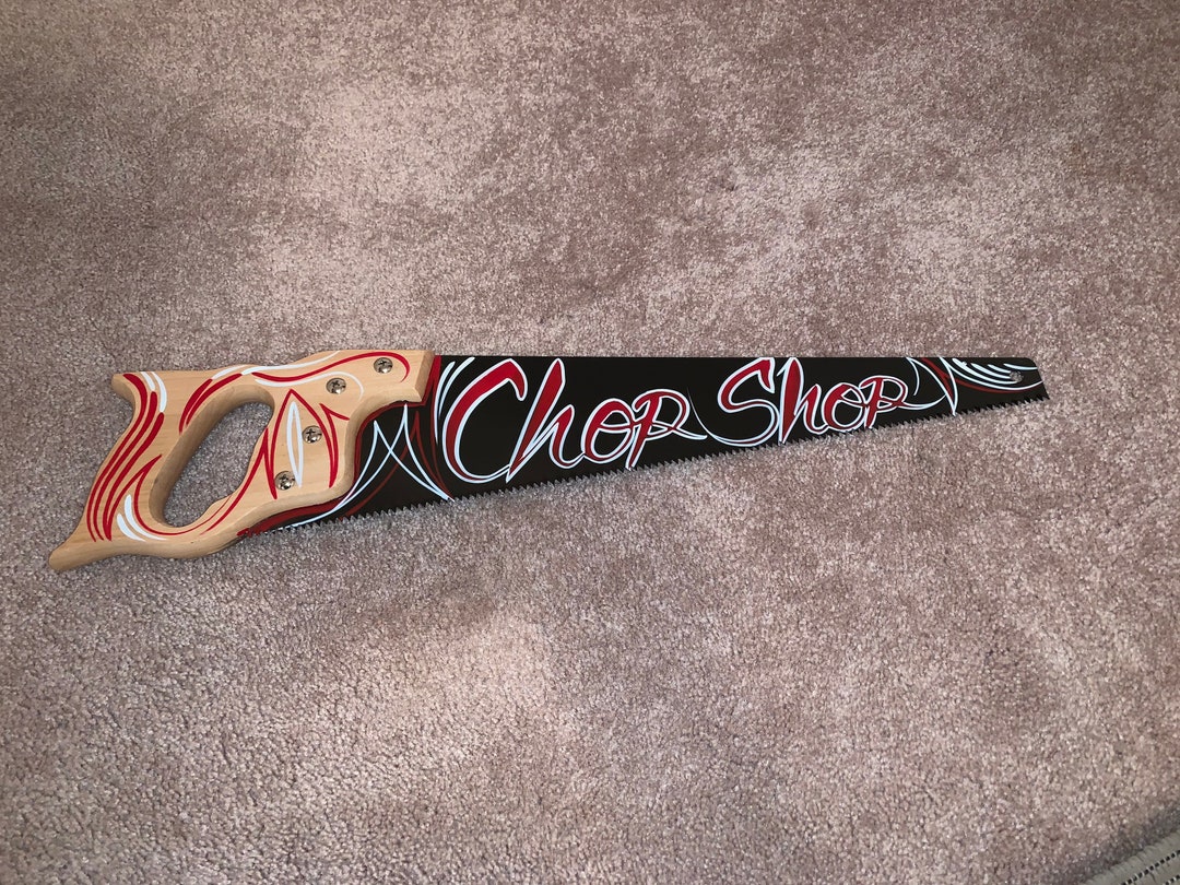 Hand Saw Chop Shop Hot Rat Rod Tattoo Pinstripe Art - Etsy